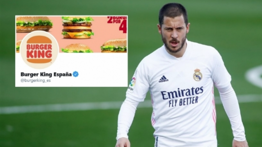 'Burger King' tregon pse Hazard mungoi në stërvitje, përgjigja e tyre ...