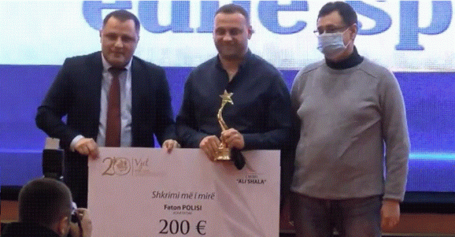 Faton Polisi dhe Dilaver Polisi i fitojnë çmimet kryesore në ceremoninë ...