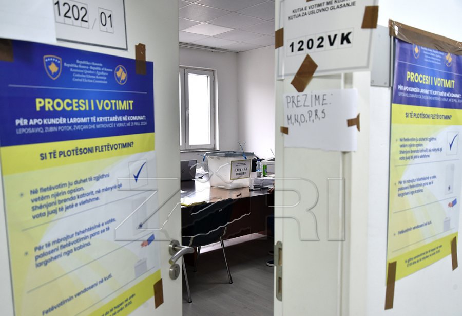 Rezultatet nga votimi në komunat Leposaviq, Zubin Potok, Zveçan dhe ...